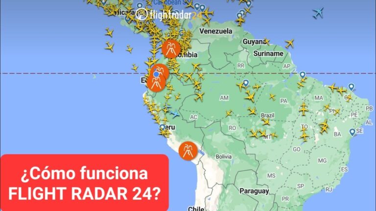 Radares de aviones flightradar24 | Actualizado junio 2024